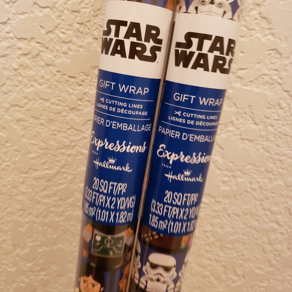 Star Wars | Party Supplies | Star Wars Gift Wrap Wrapping Paper Roll ...